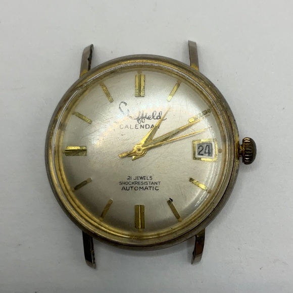 Sheffield | Accessories | Vintage Sheffield Calender 2 Jewel Automatic ...